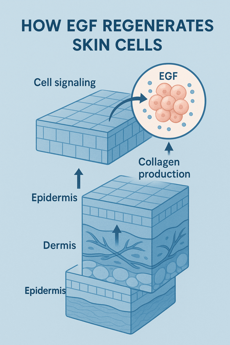 Epidermal Growth Factor (EGF) in Skincare: Benefits, Side Effects